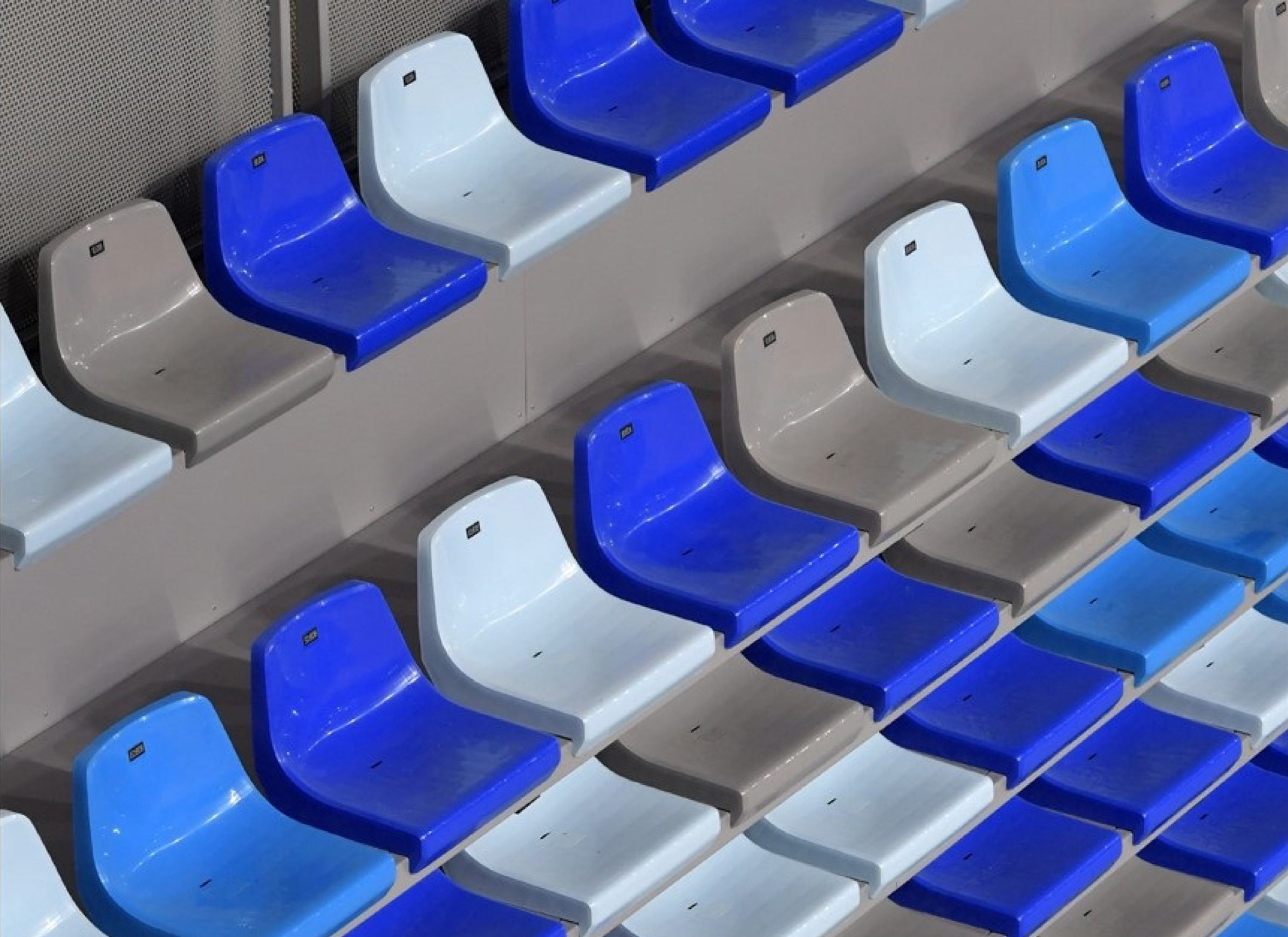 Gallery of Backless Shell Stadium Seats - 1