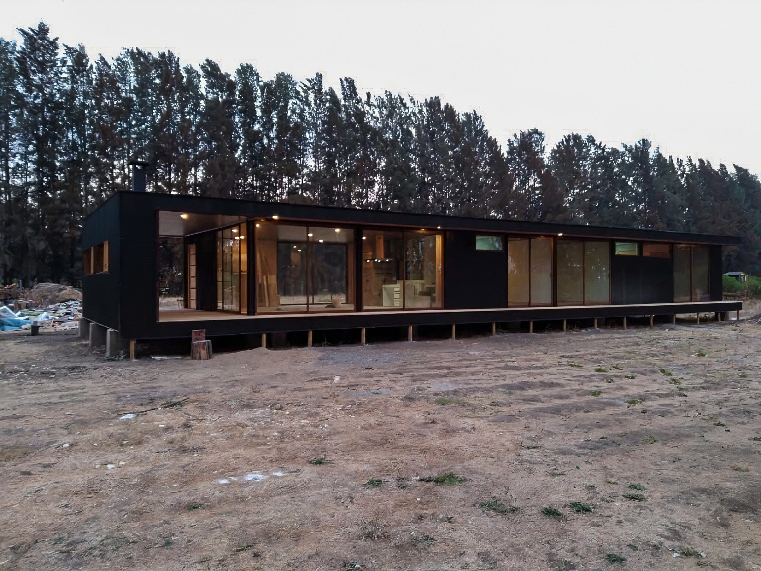 Galeria de Revestimiento metálico - Panel Microondulado - 2