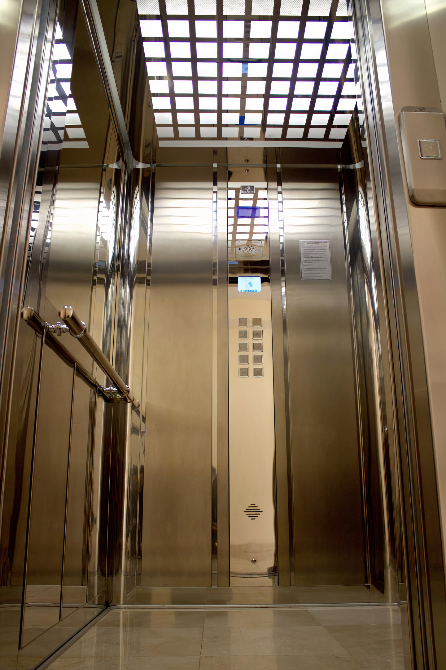 Gallery of Elevator at Parliament Building in Moldova - 2