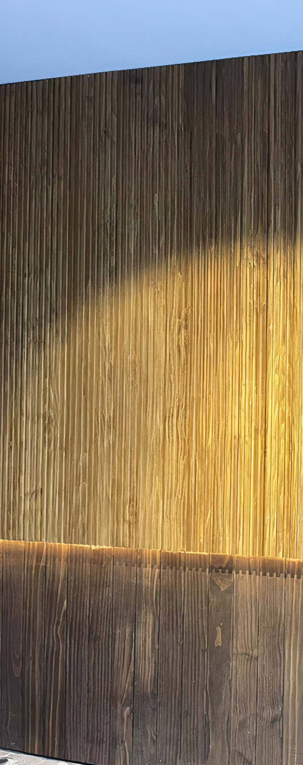 Galeria de Revestimiento de madera Triple Wave - 4