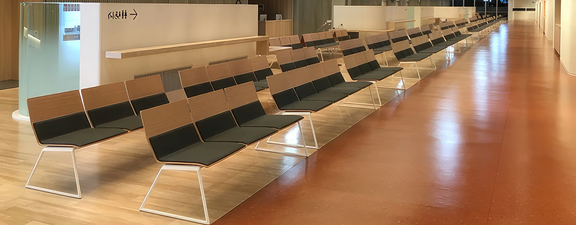Gallery of Modular Benches at Tachikawa General Hospital - 7