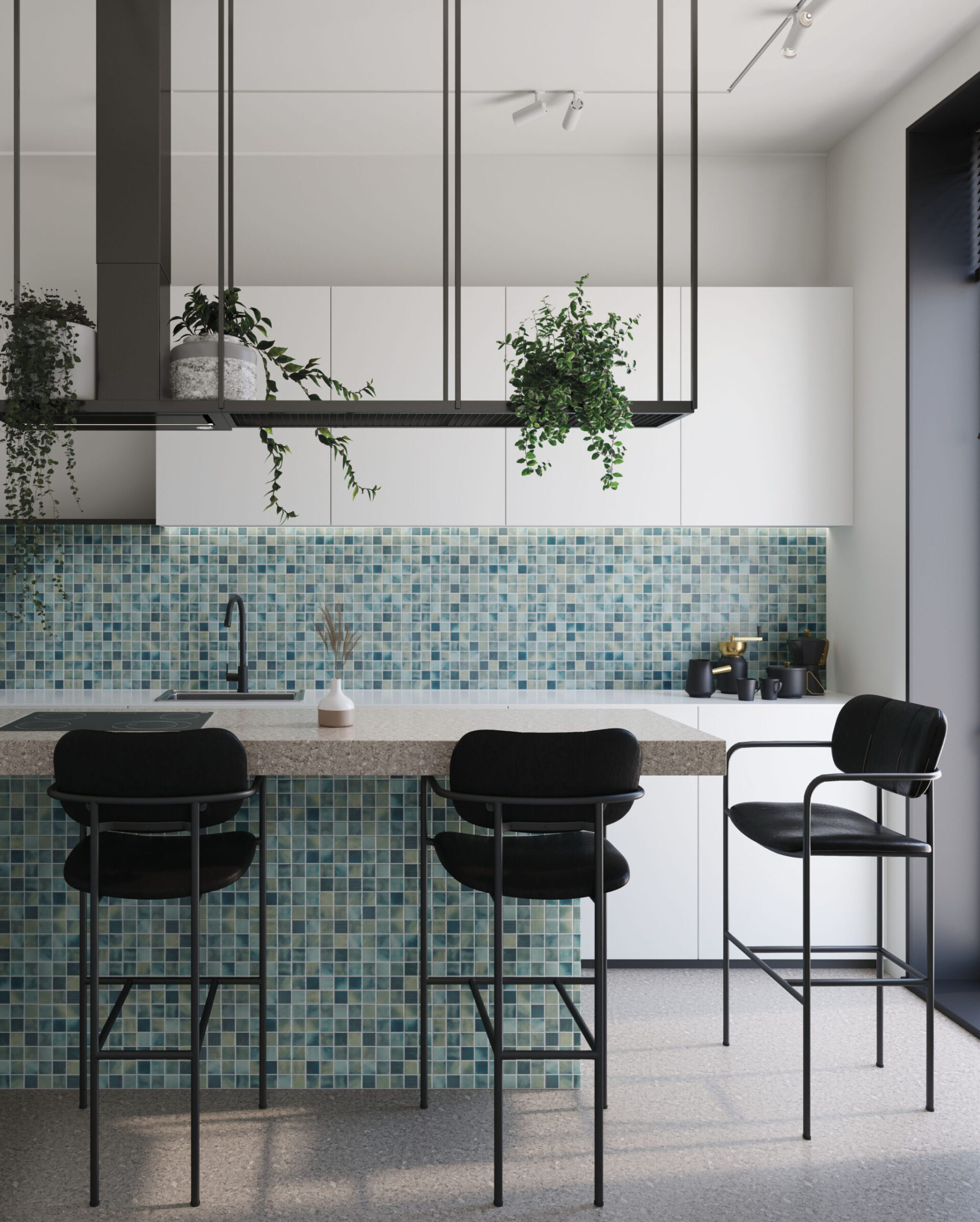Gallery of Glass Mosaic Deco Series - Penta - 9