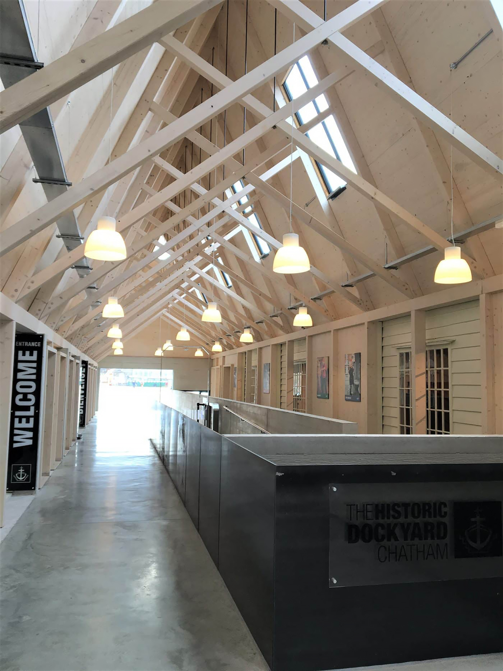 Gallery of Laminated Timber Structure in Maritime Museum - 6