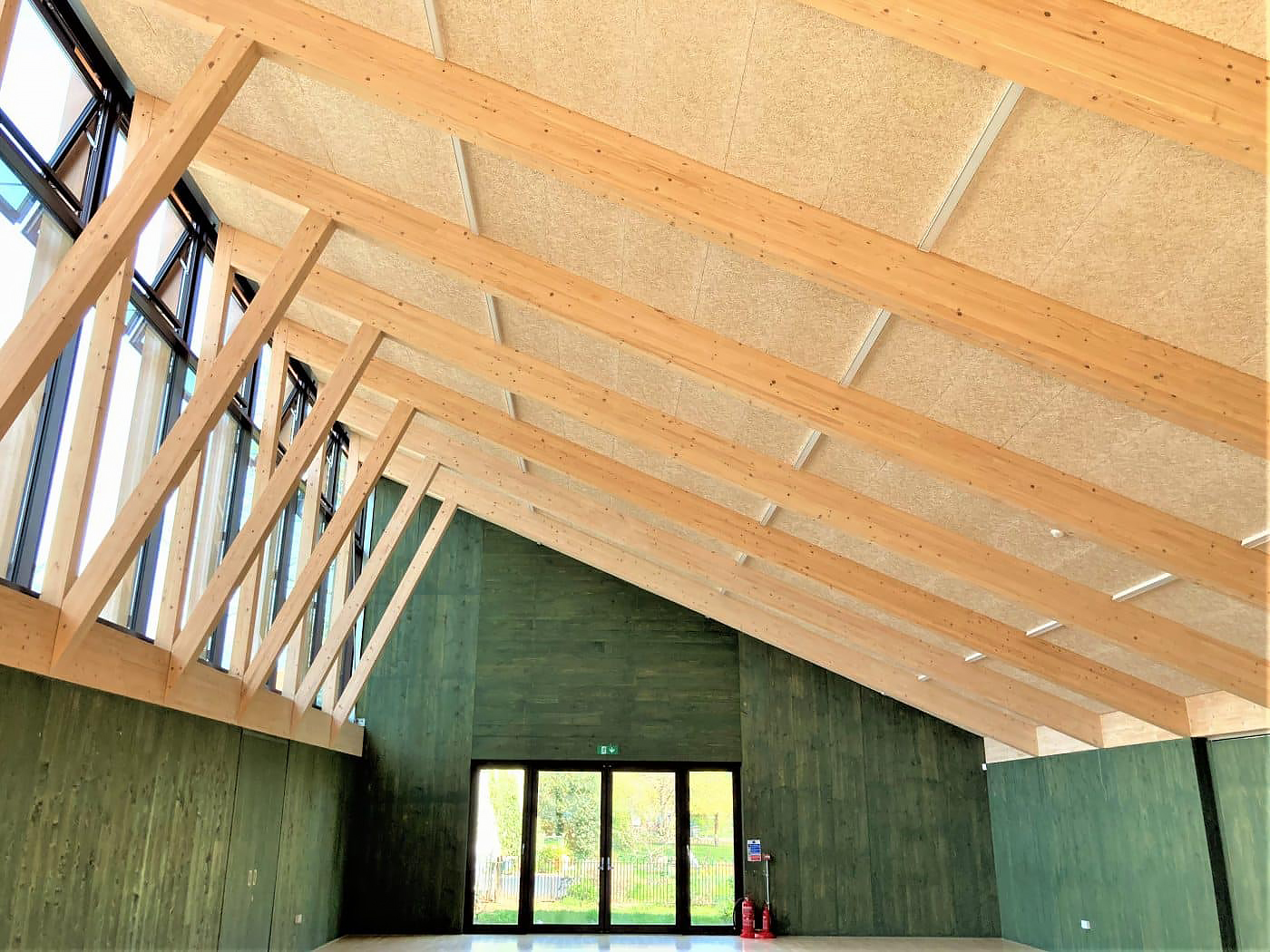 Gallery of Custom Timber Structure in Community Center - 2