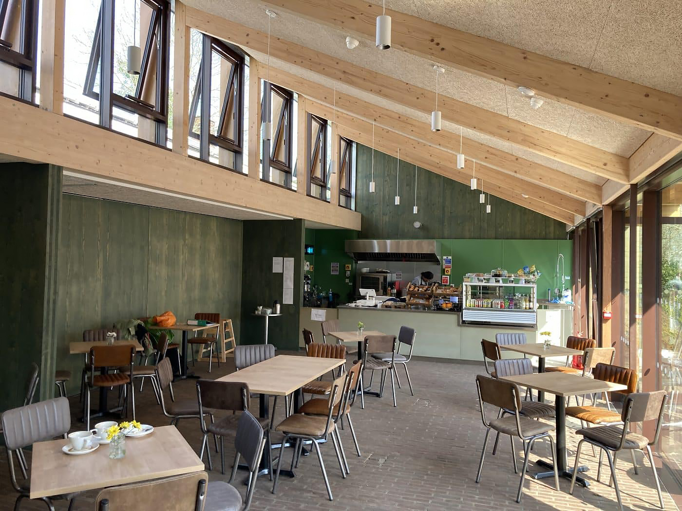 Gallery of Custom Timber Structure in Community Center - 3