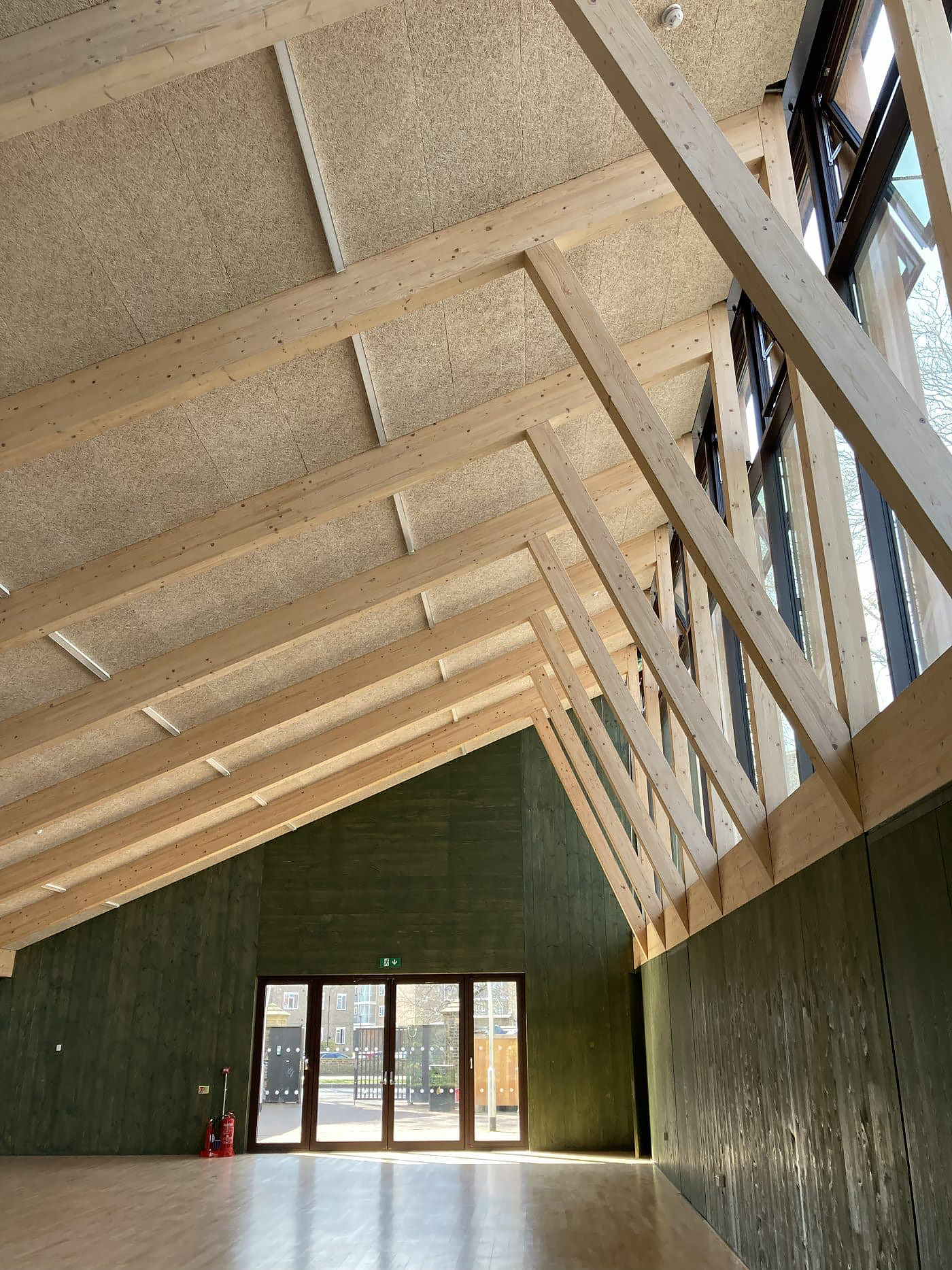Gallery of Custom Timber Structure in Community Center - 4