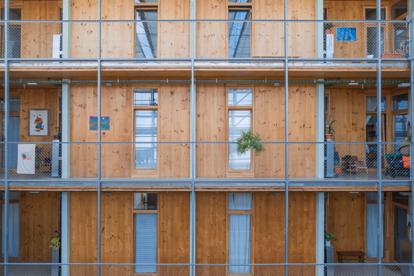 Gallery of Timber Structure in Cooperative Apartment Building - 8