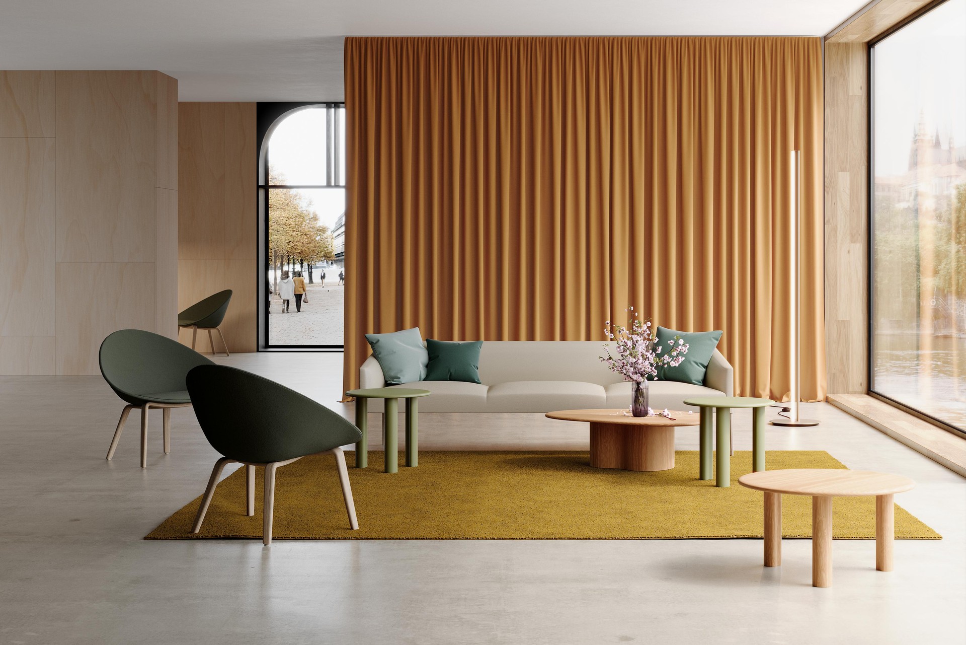 Gallery of Lounge Chairs - Adell - 4