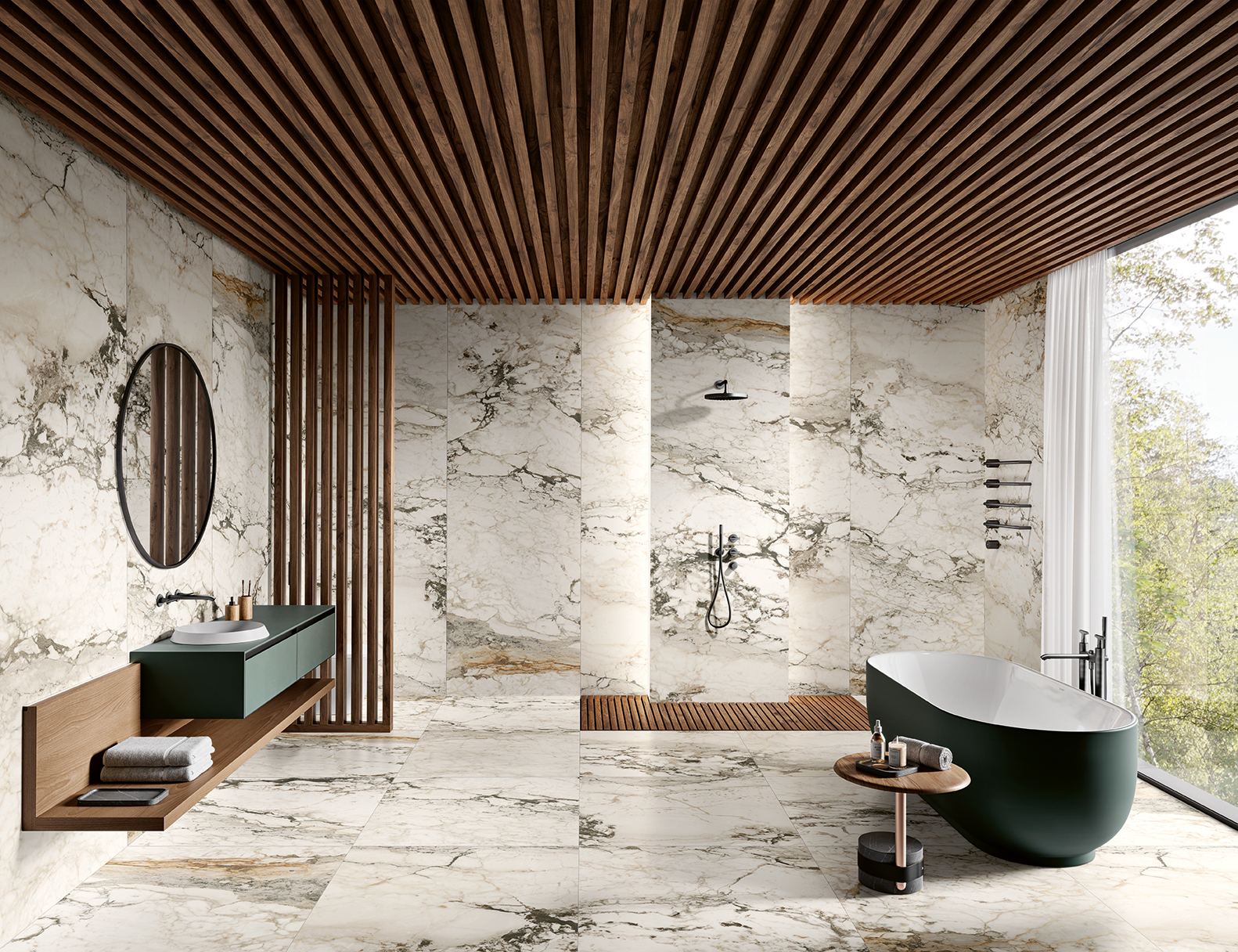 Gallery of Laminated Porcelain Stoneware - Linea Endless - 8