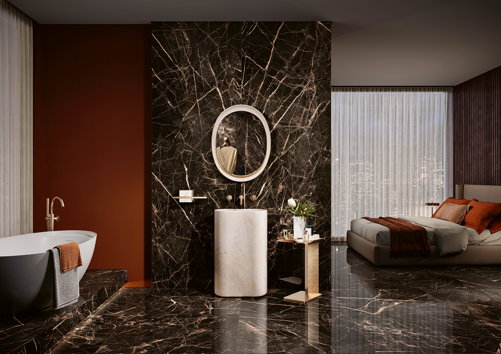 Gallery of Laminated Porcelain Stoneware - Linea Endless - 5