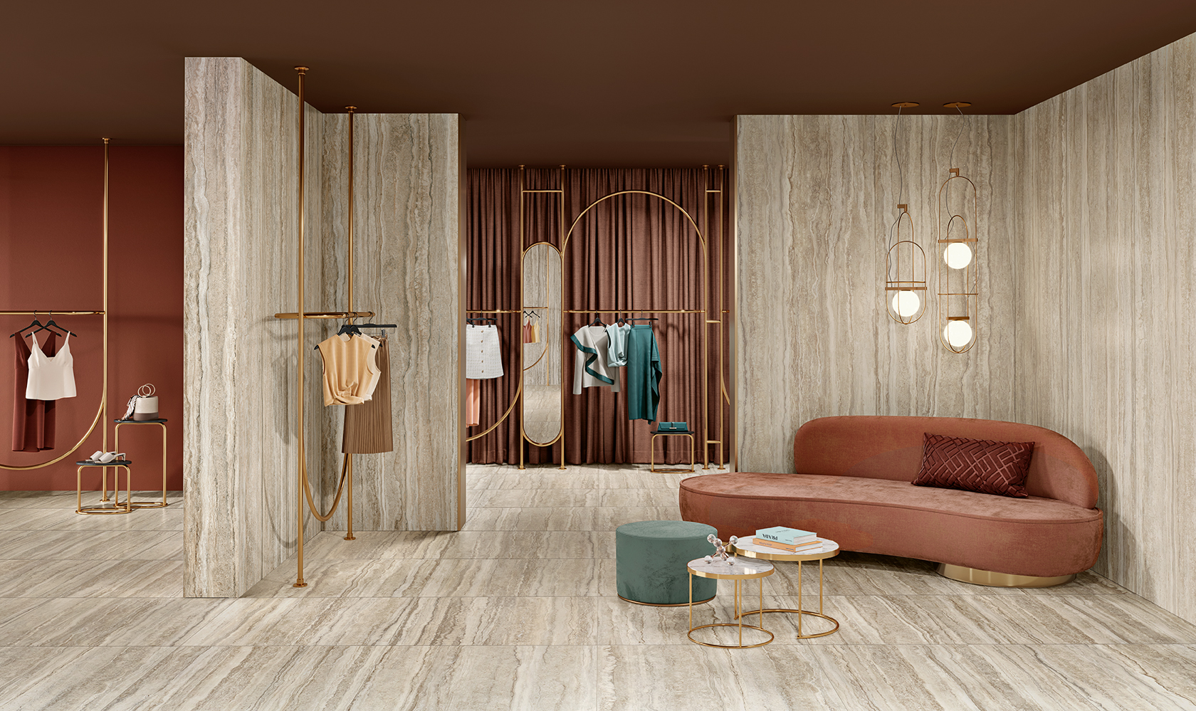 Gallery of Laminated Porcelain Stoneware - Linea Endless - 3