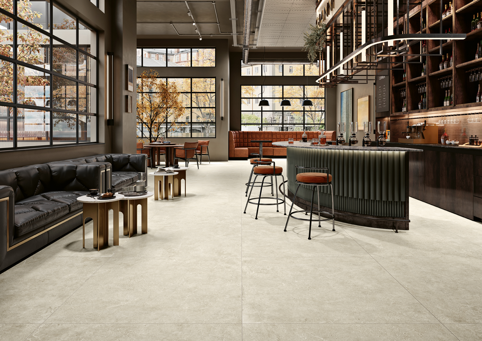 Gallery of Laminated Porcelain Stoneware - Linea Pure Stone - 5