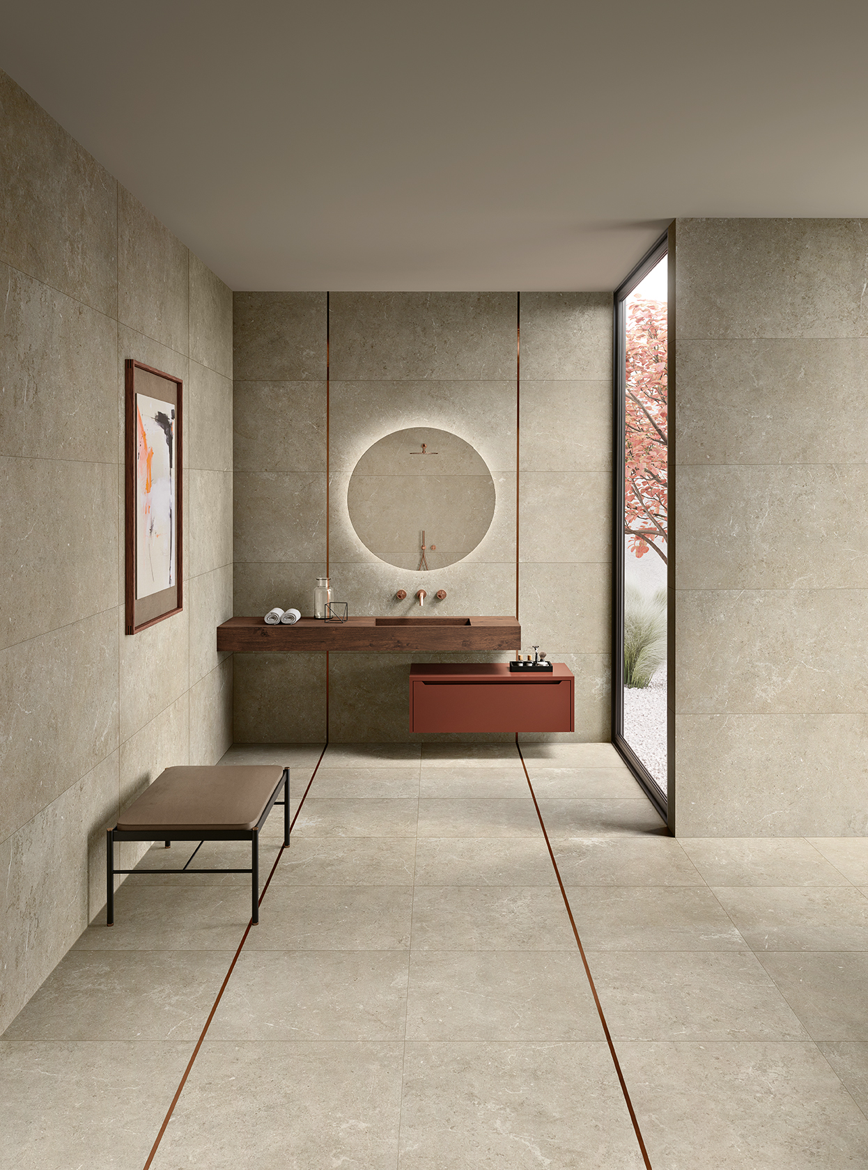 Laminated Porcelain Stoneware - Linea Pure Stone from Margres
