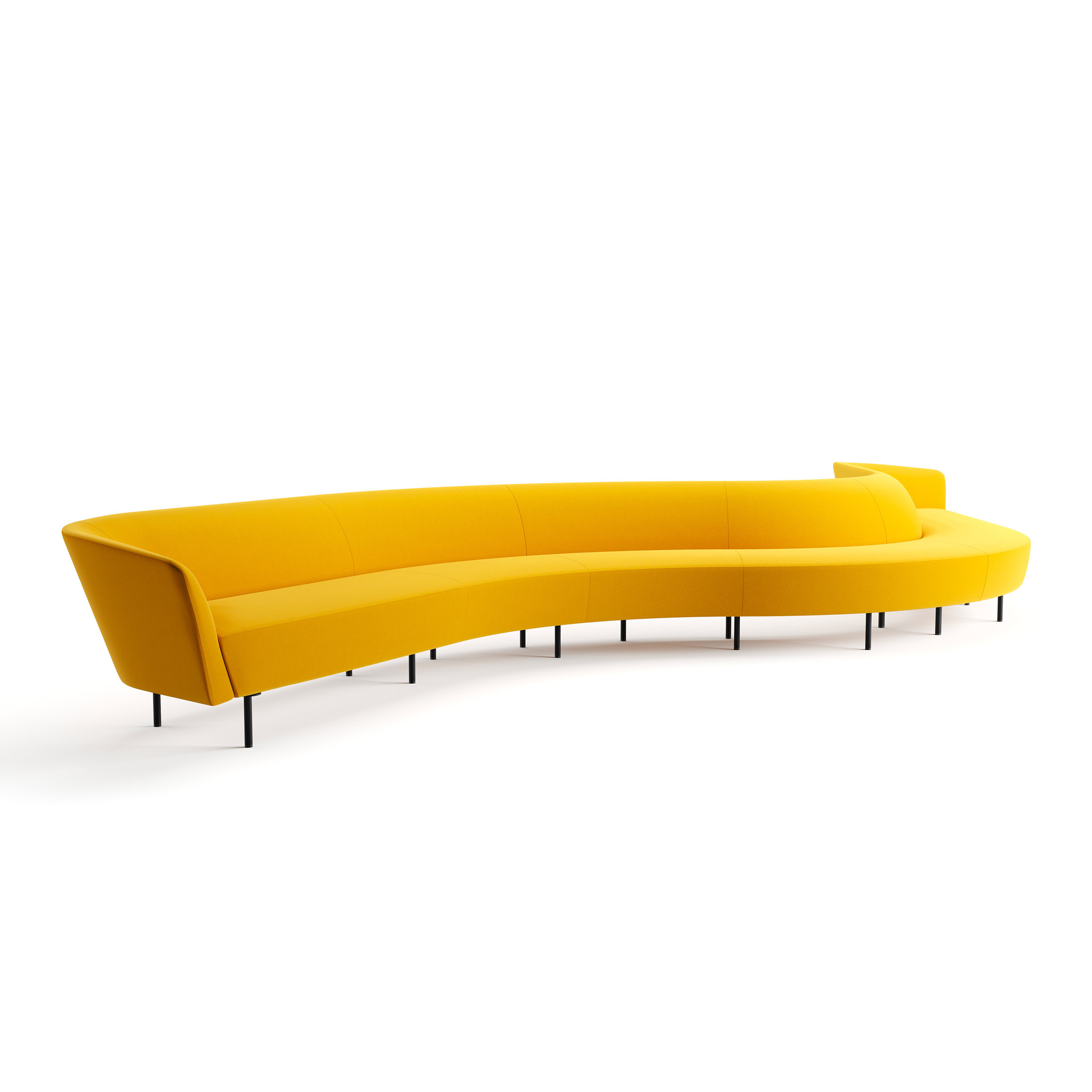 Gallery of Modular Sofa Systems - Loop - 9