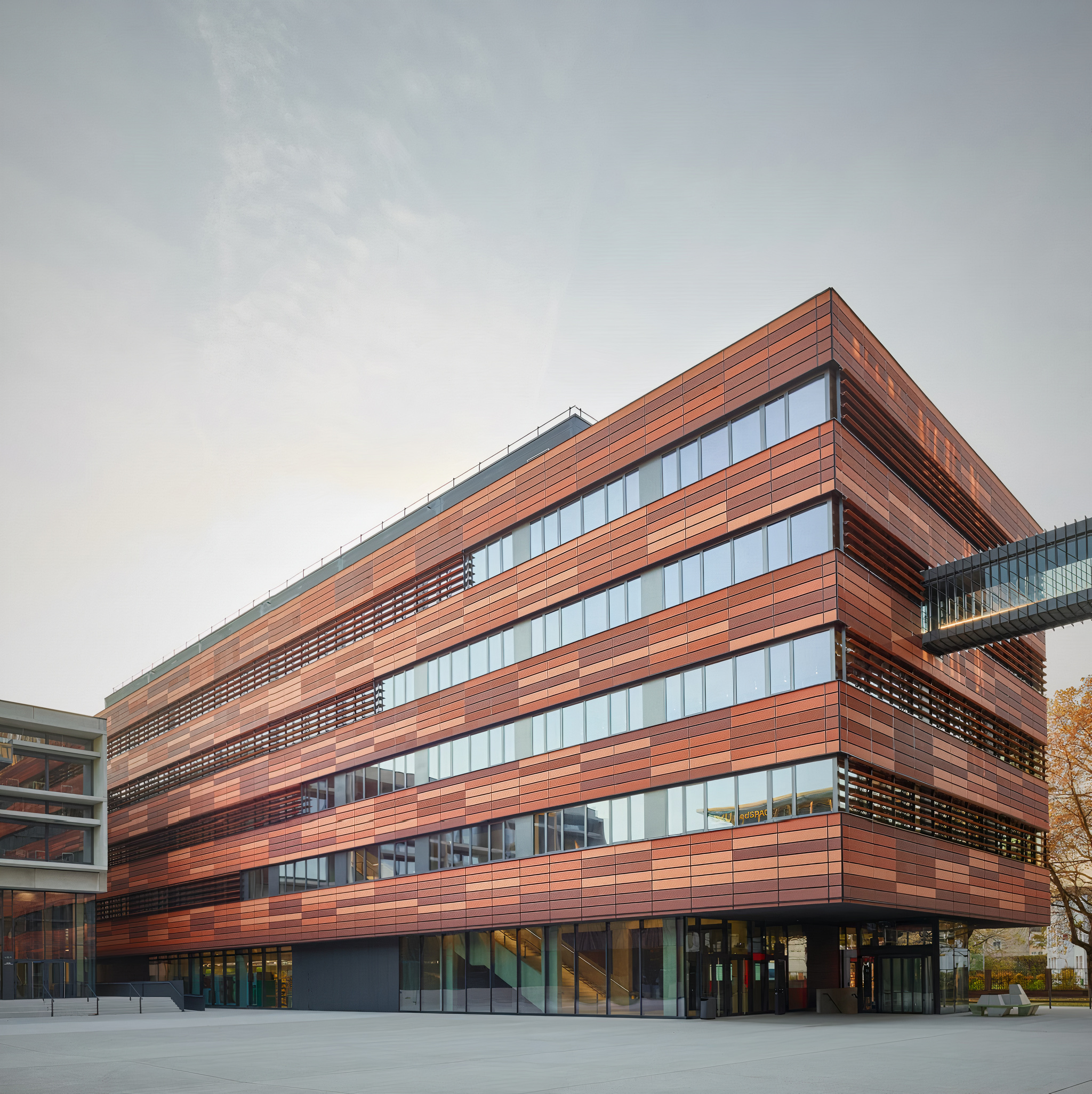 Gallery of Terracotta Facade and Shadings for Medcampus Laboratory ...