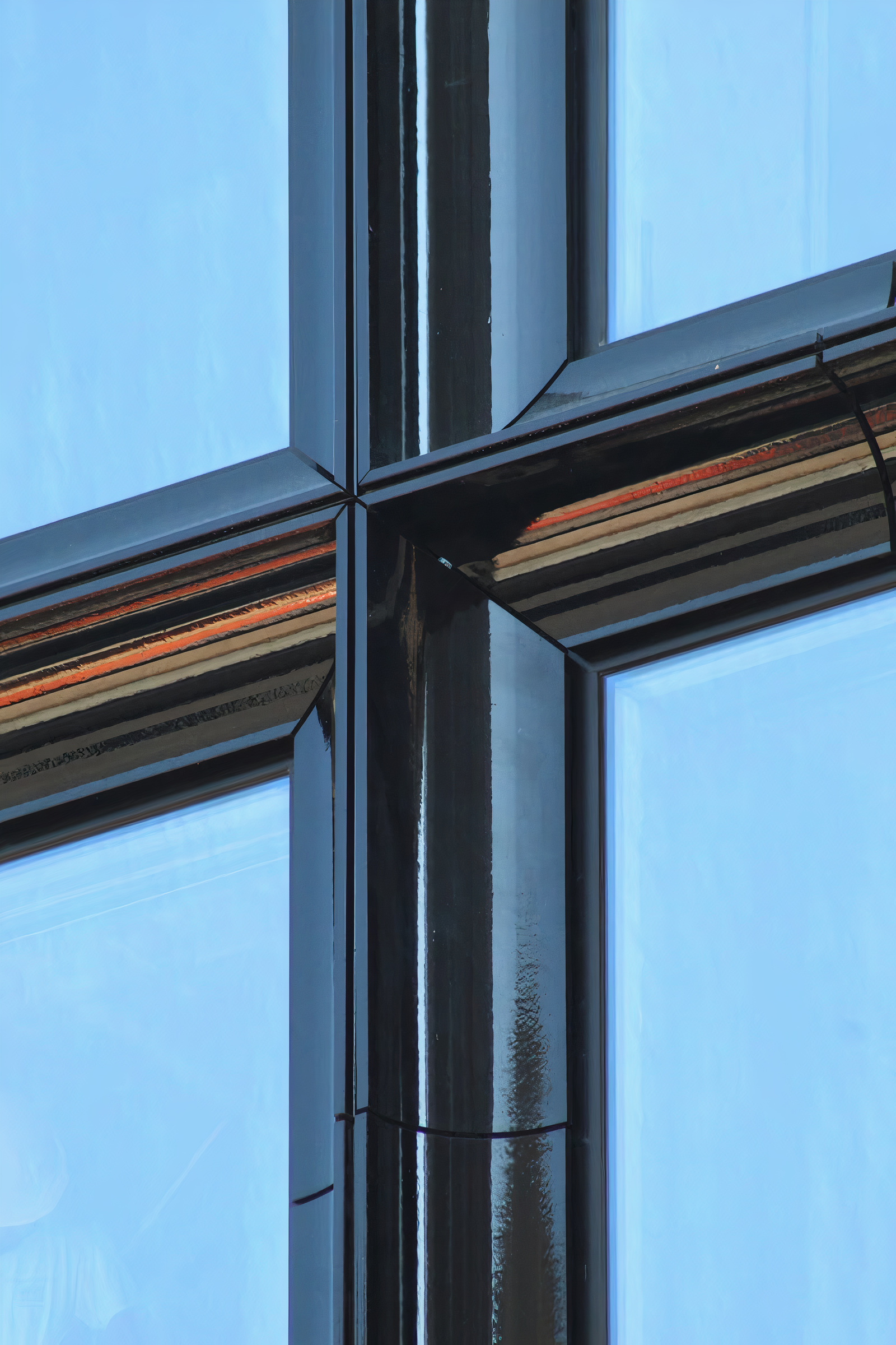 Gallery of Black Glazed Ceramic Columns at Tower in 28 & 7 | LONGOTON® - 1