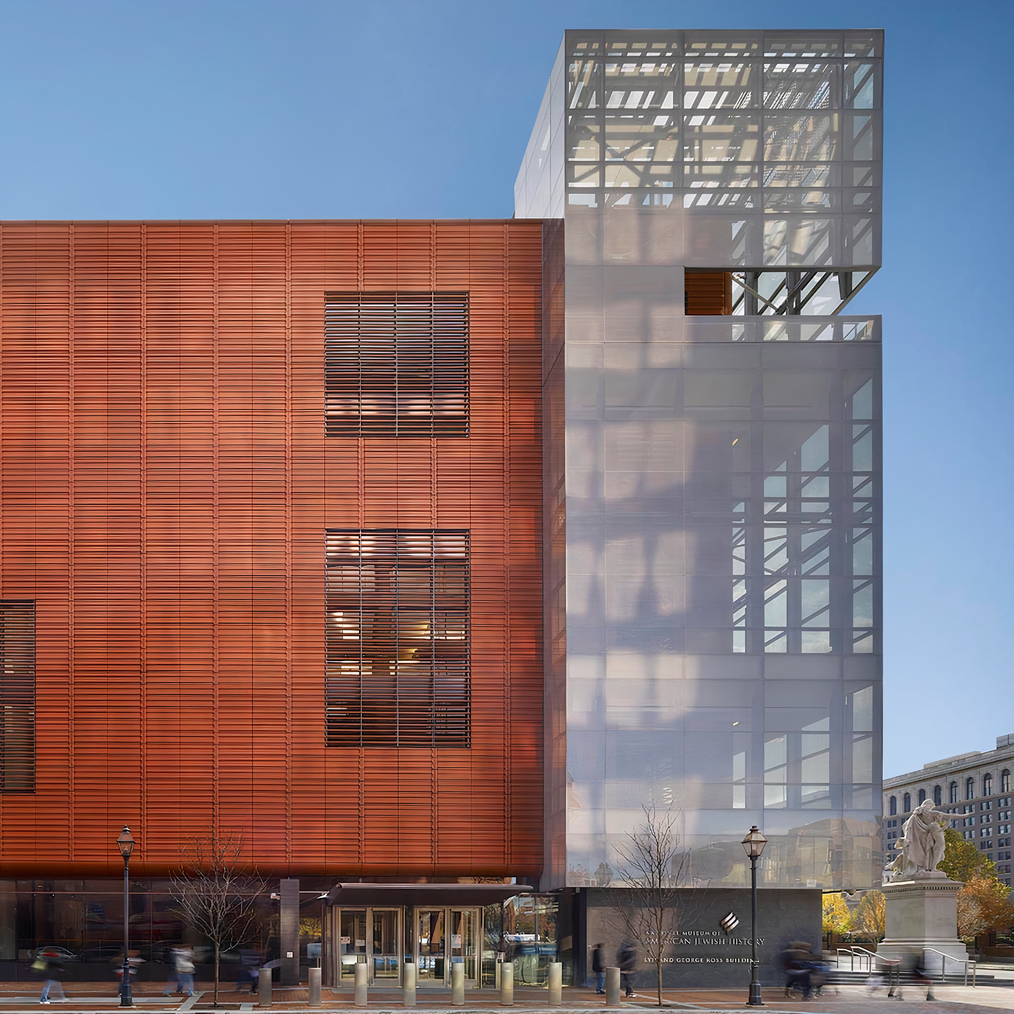 Gallery of Ceramic Volume on Facade of National Museum of Jewish ...