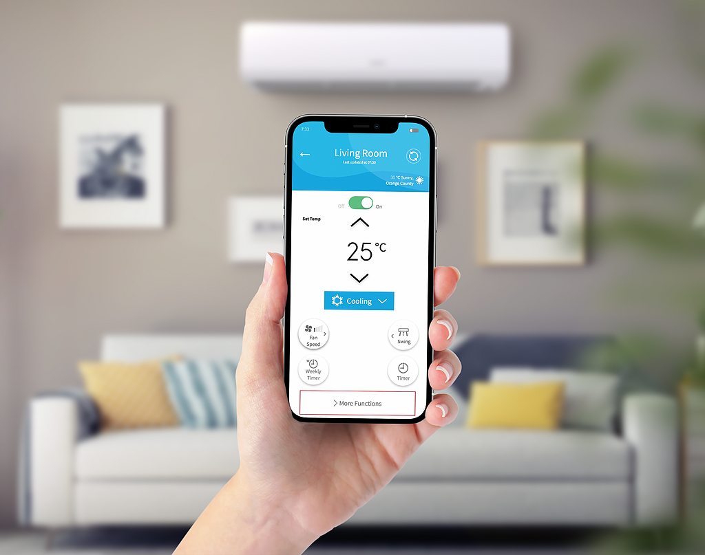 Home Automation - airCloud Go™ App from Hitachi Air Conditioning