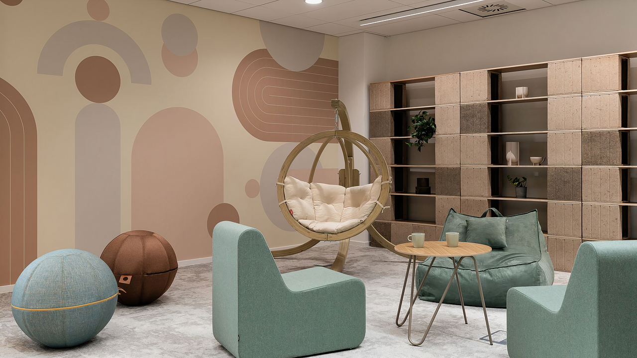 Bio-Based Furniture for Office Space in Poznań from Vank