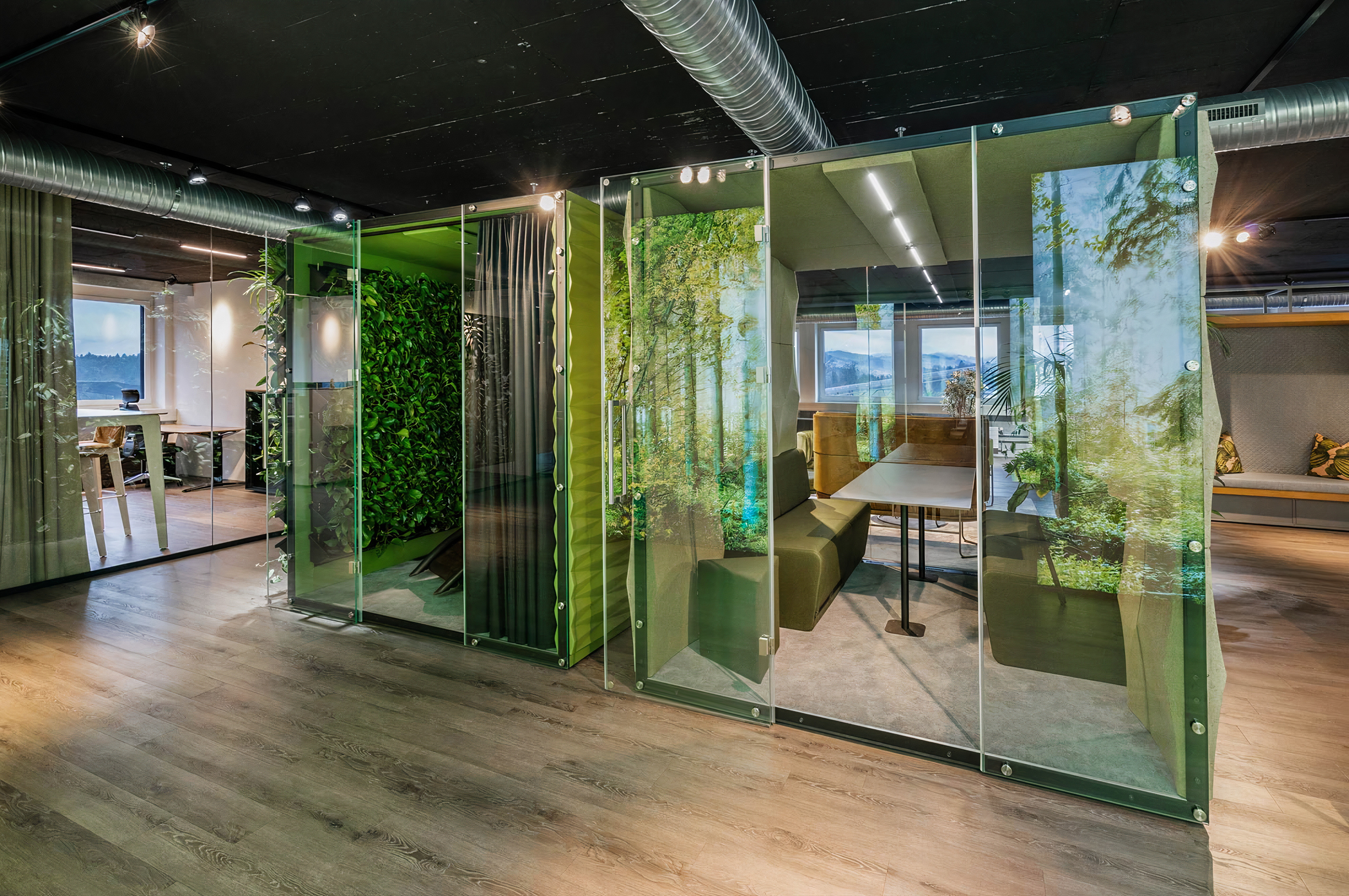 Coworking Space With Bio-based Office Furniture from Vank