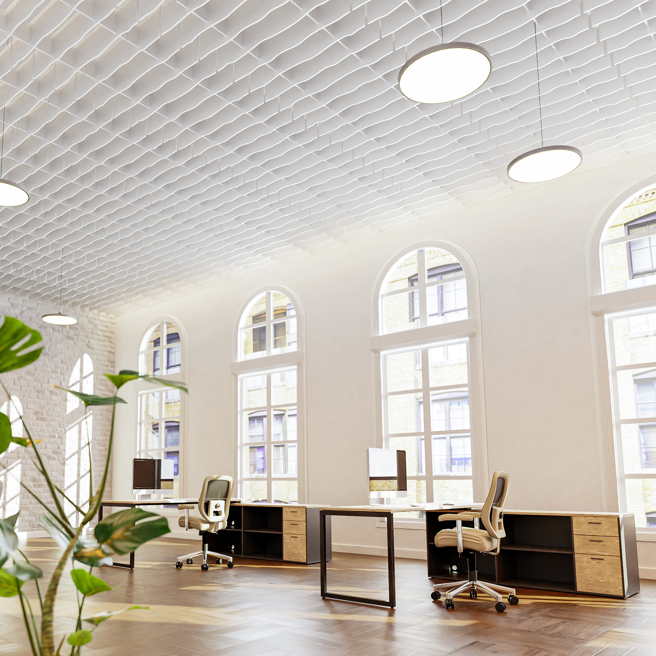 Gallery of PET Felt Ceiling System - BLAFFE - 3