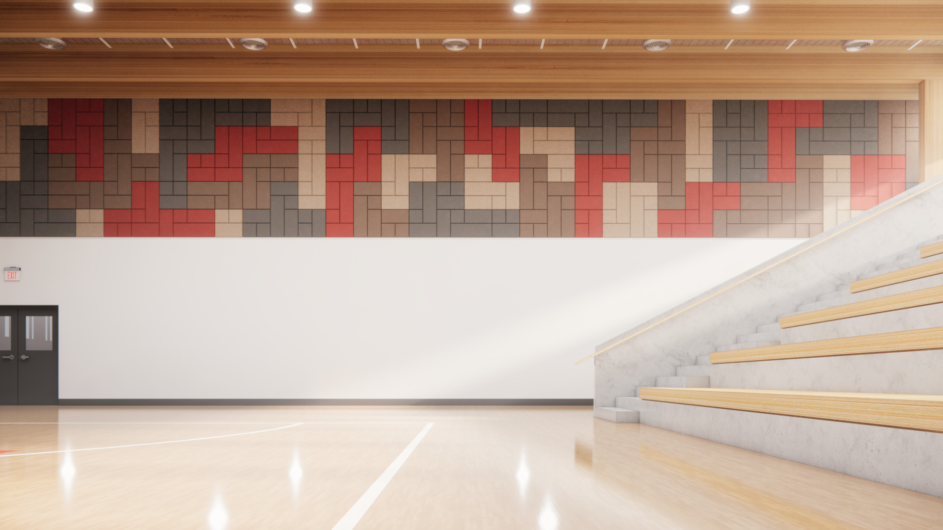 Gallery of Wood Wool Panel - Engraved - 5