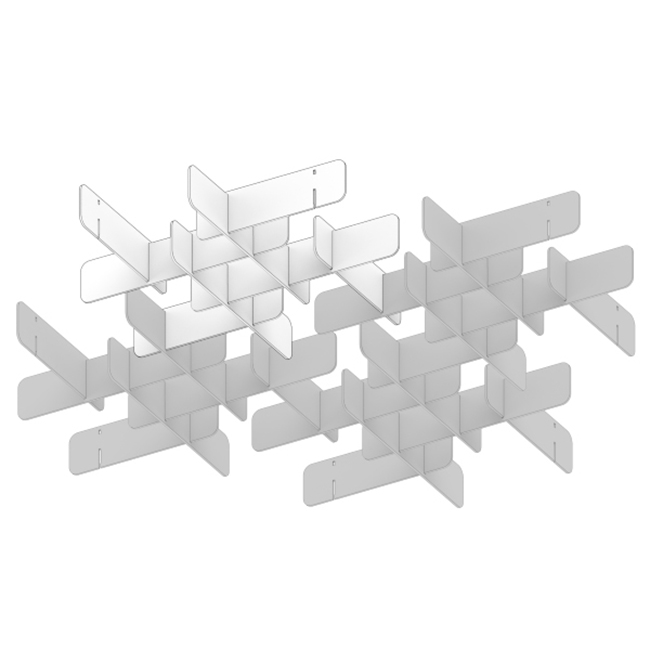 Gallery of PET Felt Ceiling System - GRAFFLE - 8