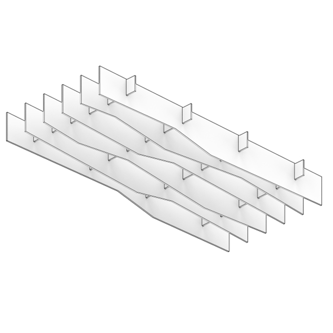 Gallery of PET Felt Ceiling System - BLAFFE - 9