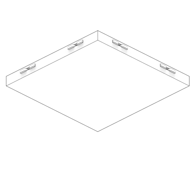 Gallery of PET Felt Ceiling Tiles - KEYS - 6