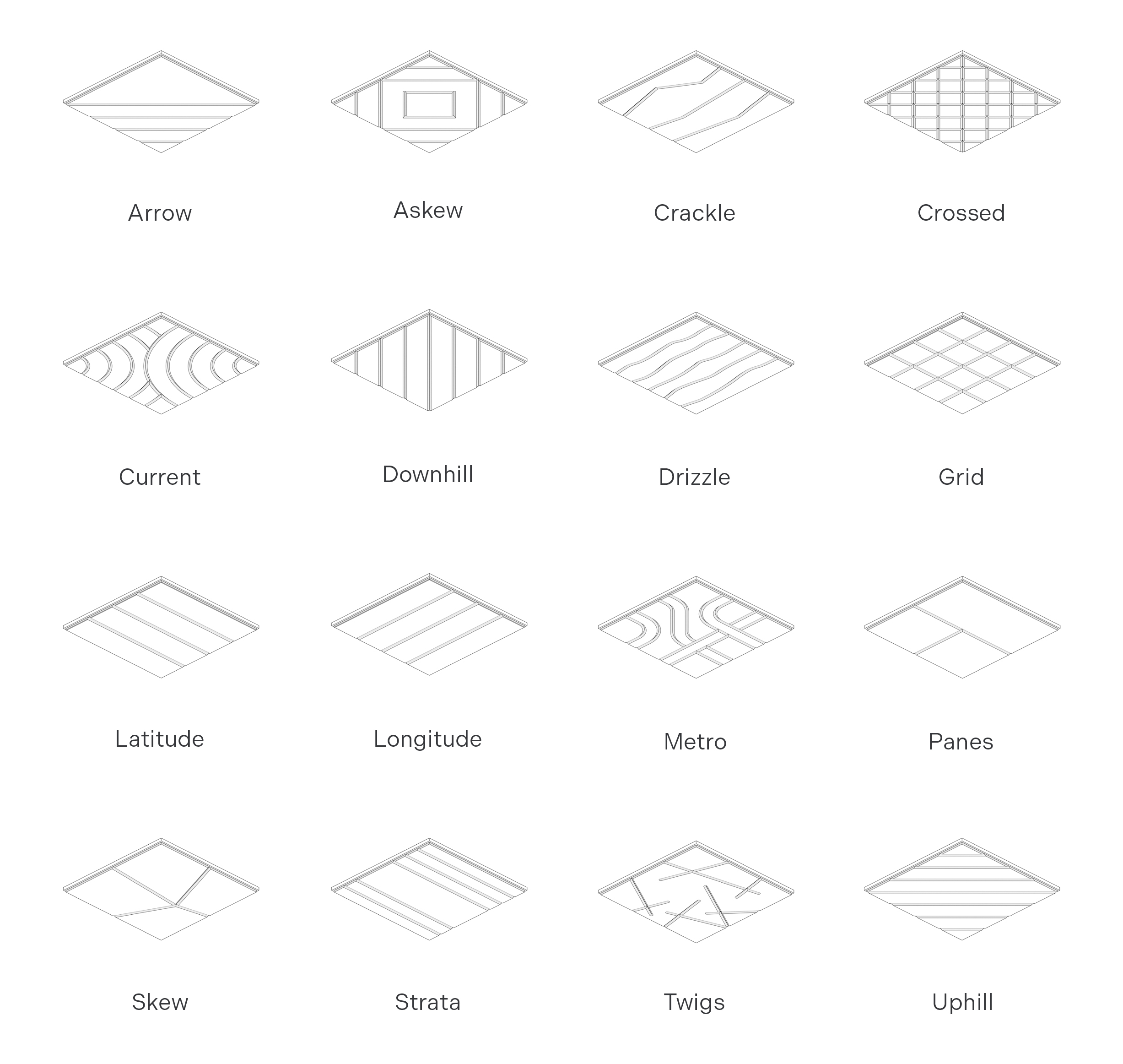 Gallery of Wood Wool Ceiling Tiles - Engraved - 4