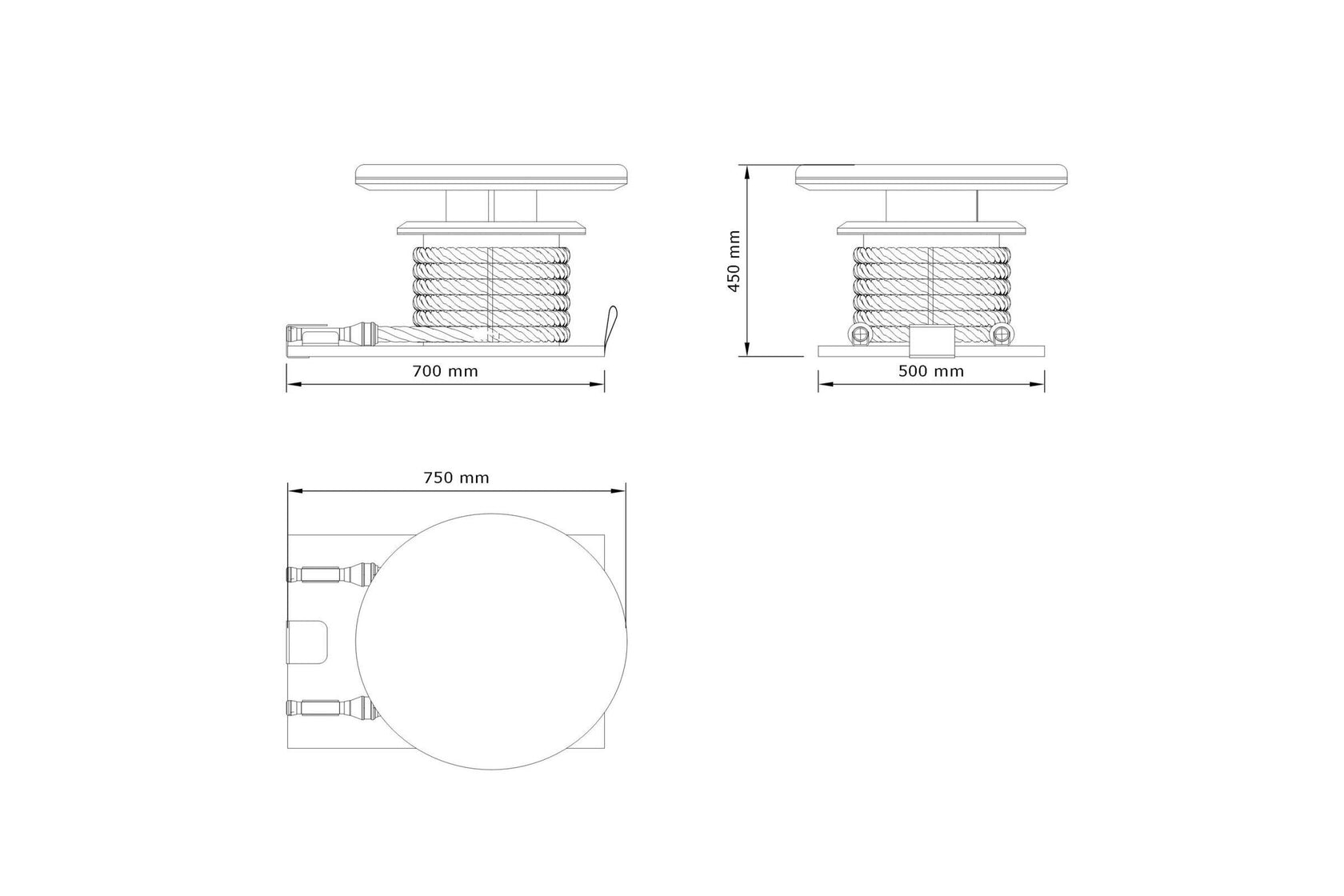 Gallery of Premium Battle Gym Rope - LINA - 5