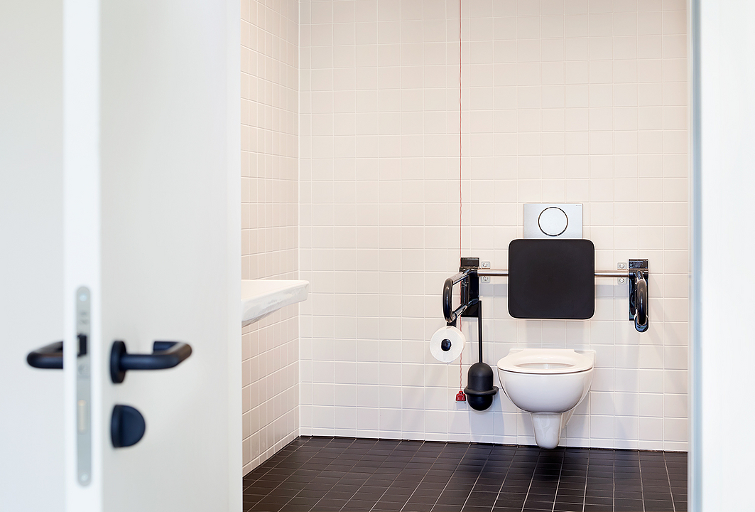 Barrier-Free Equipment in Psychiatric Clinic from HEWI