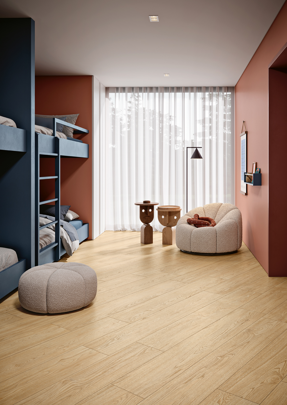 Gallery of Glazed Porcelain Wall and Floor Tiles - Woodline - 3