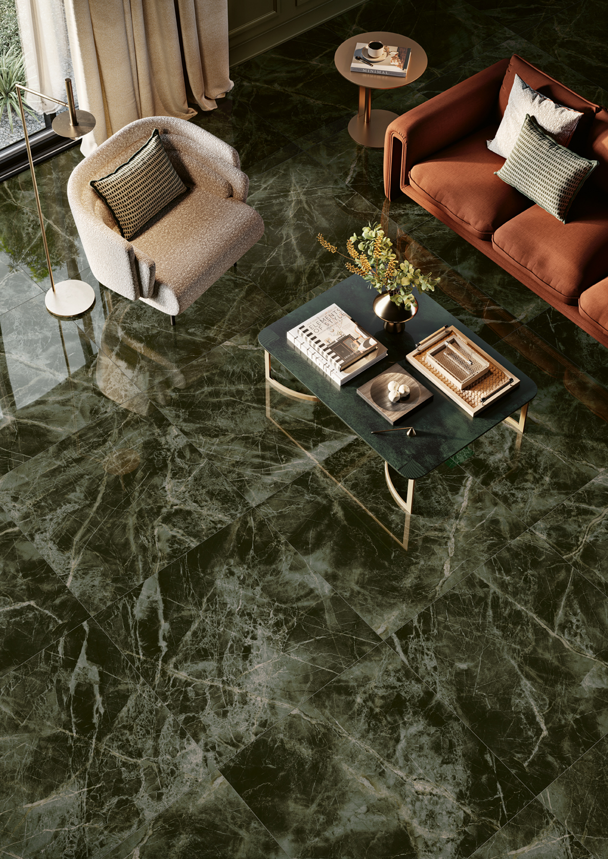 Gallery of Single Fired and Unglazed Wall and Floor Tiles - Majestic - 12