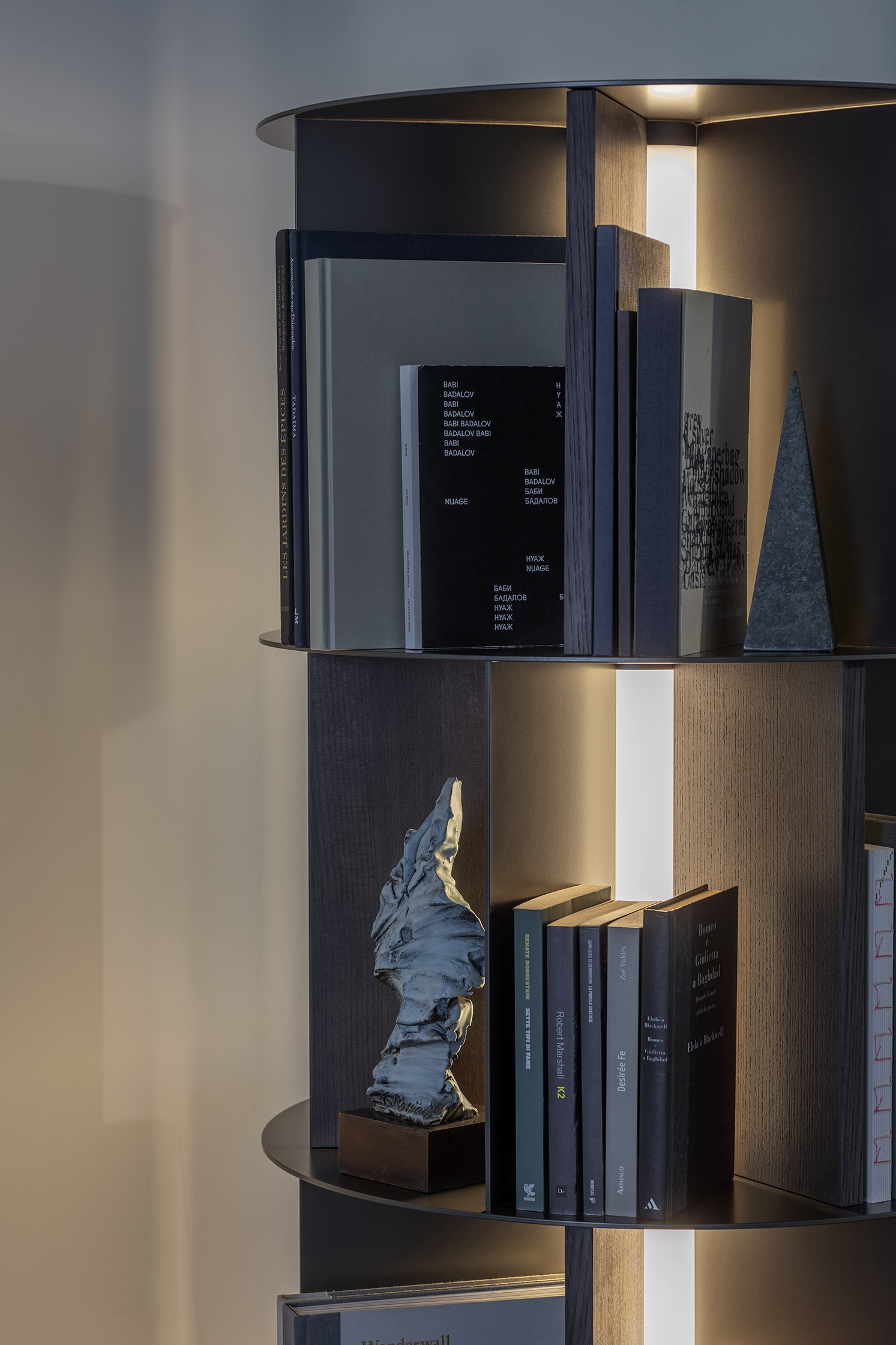 Gallery of Swivel Bookcase - Babele - 2