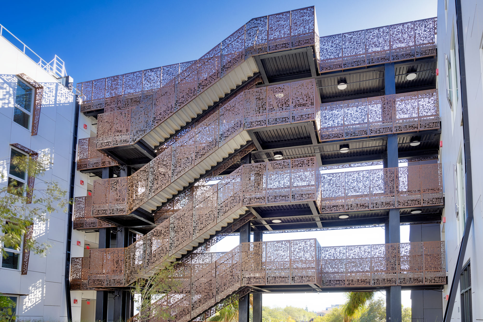 Guardrails at Sango Court from BŌK Modern