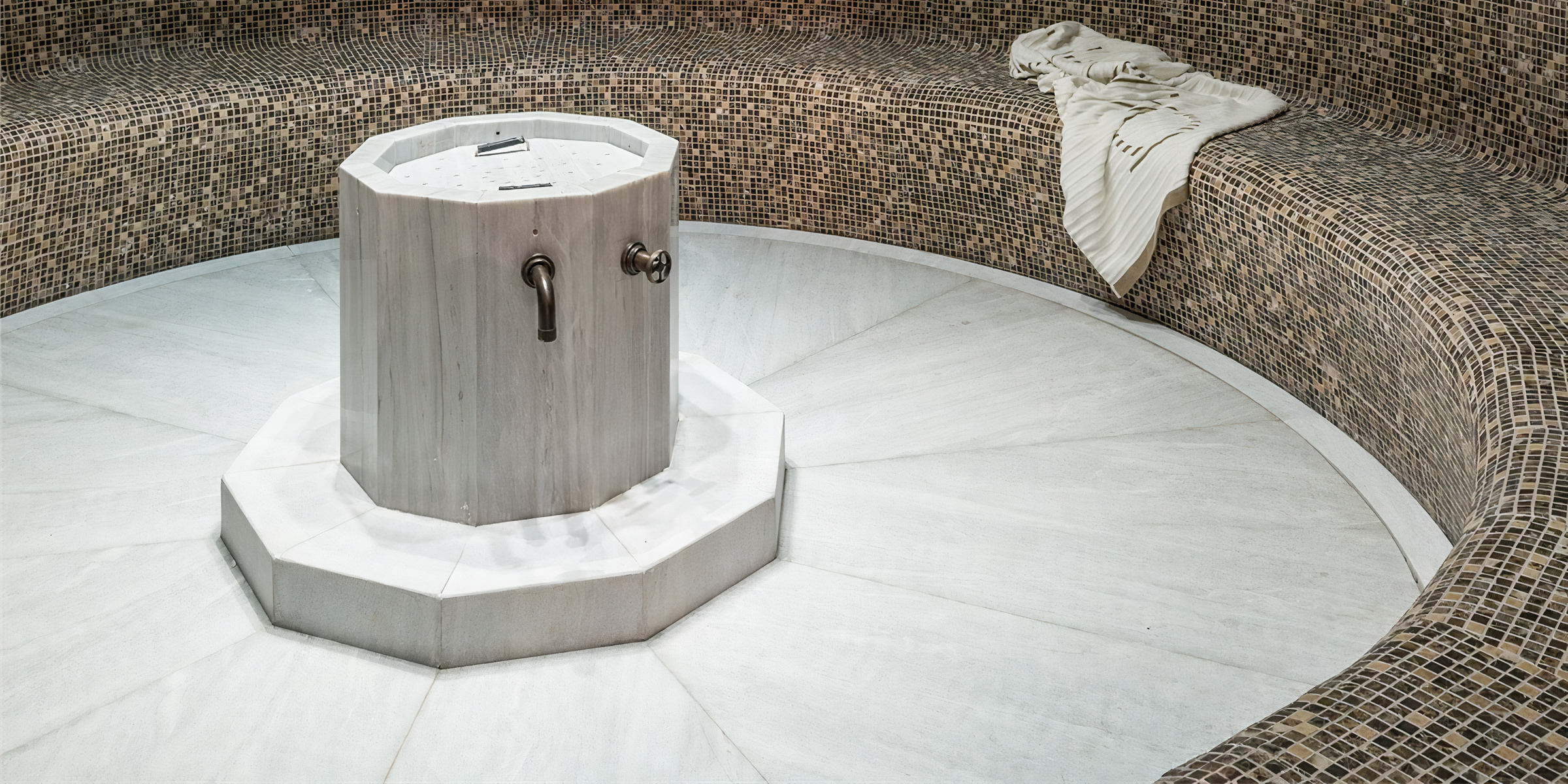 Gallery of Marble cladding for Spa at Euphoria Resort - 6