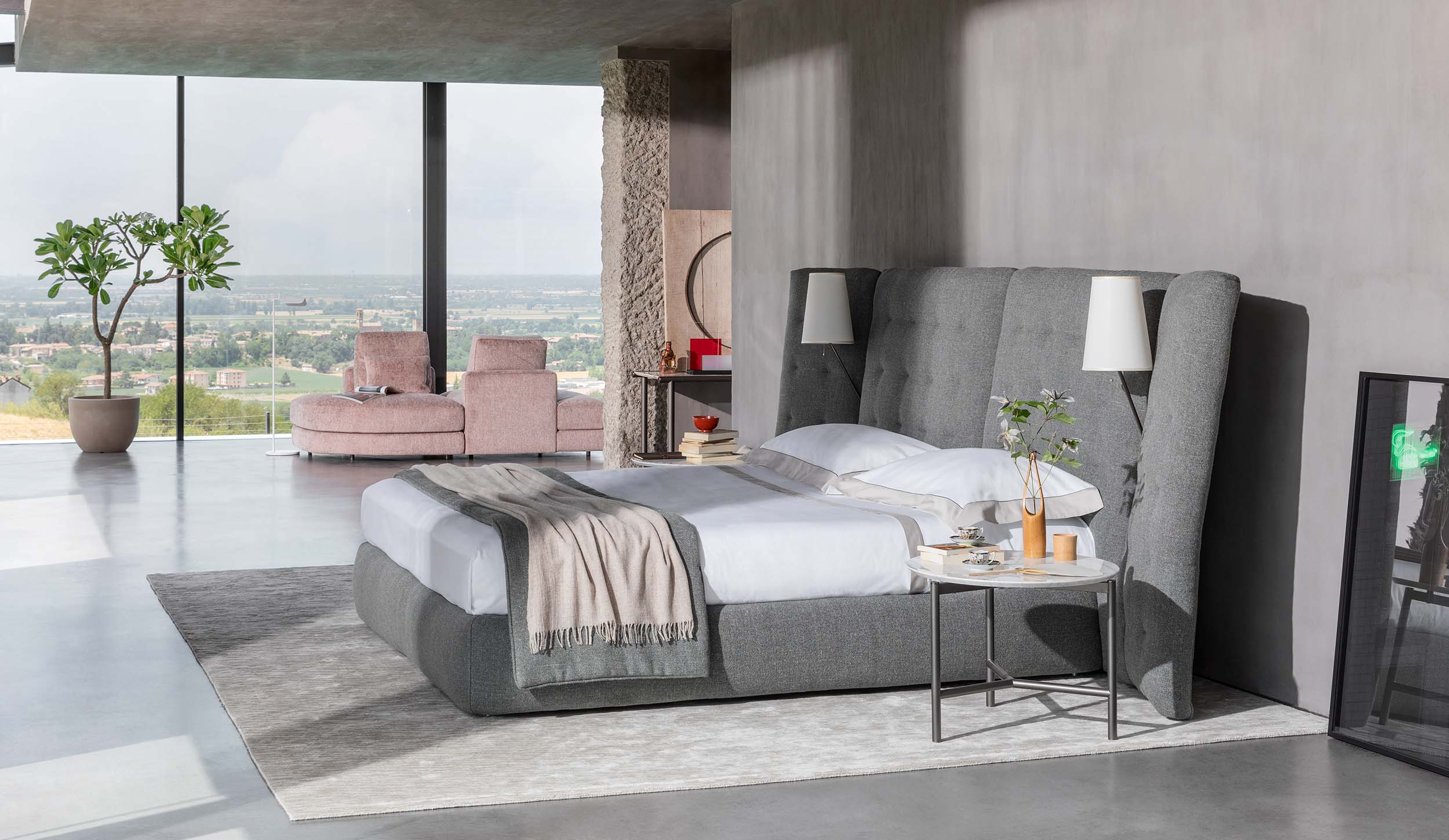 Gallery of Quilted headboard | Angle - 5