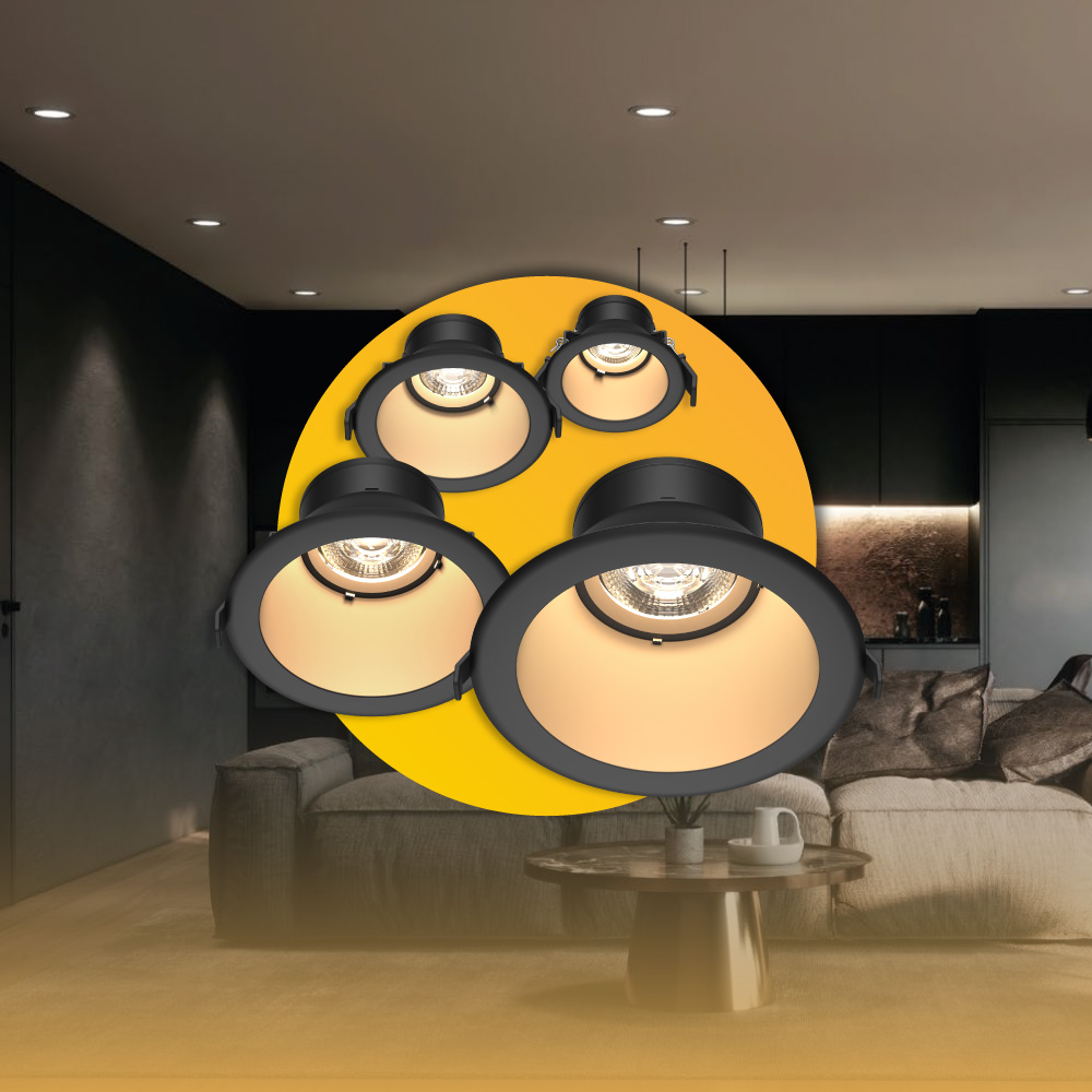 Luminarias empotradas Downlight de Construlita