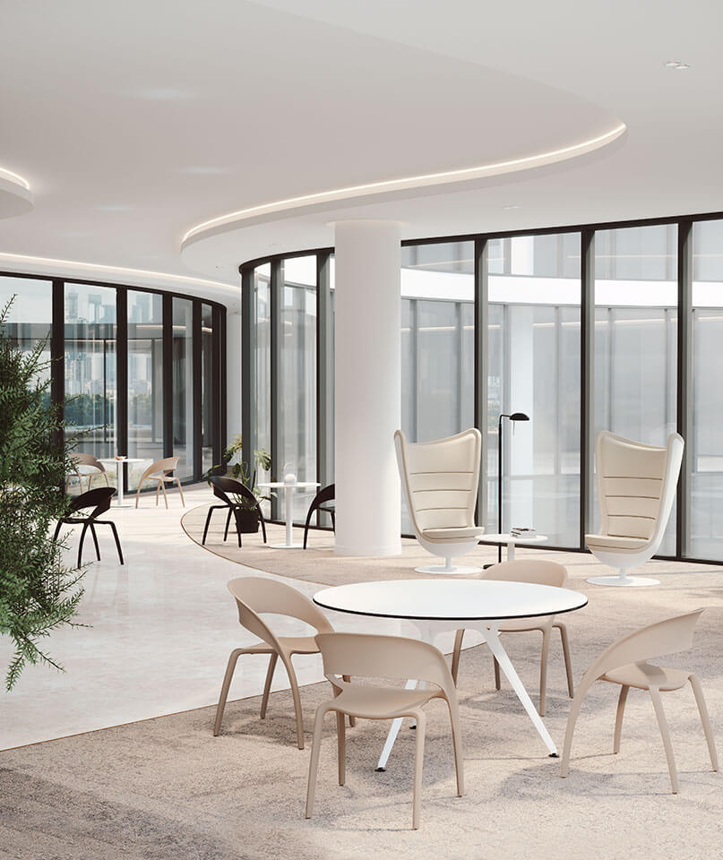 Gallery of BEE Chair: Shapes & Volumes - 4