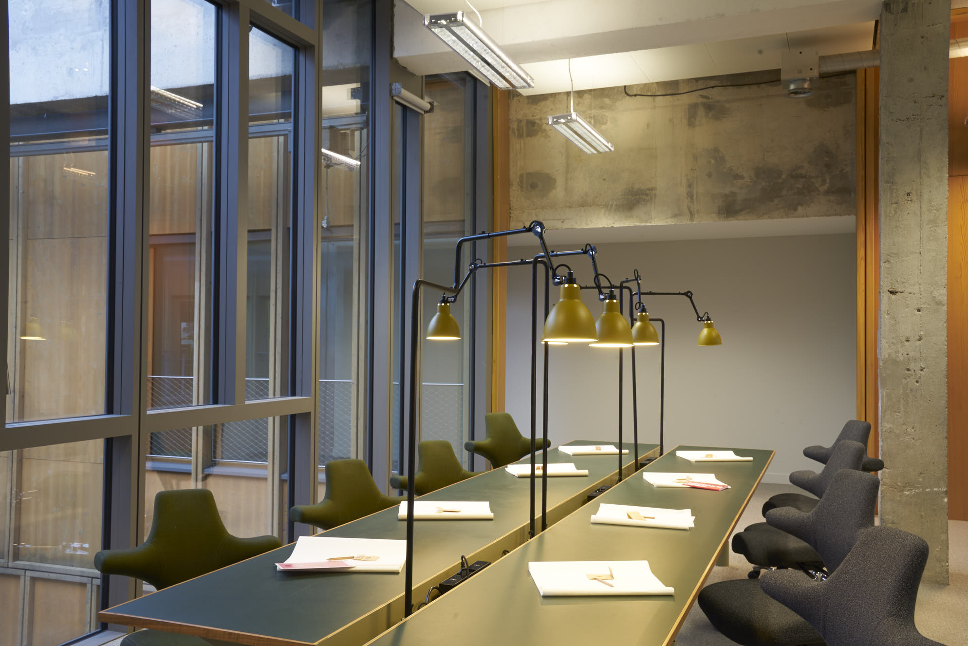 Gallery of The Gras Lamp in Historical Parisian Office - 1