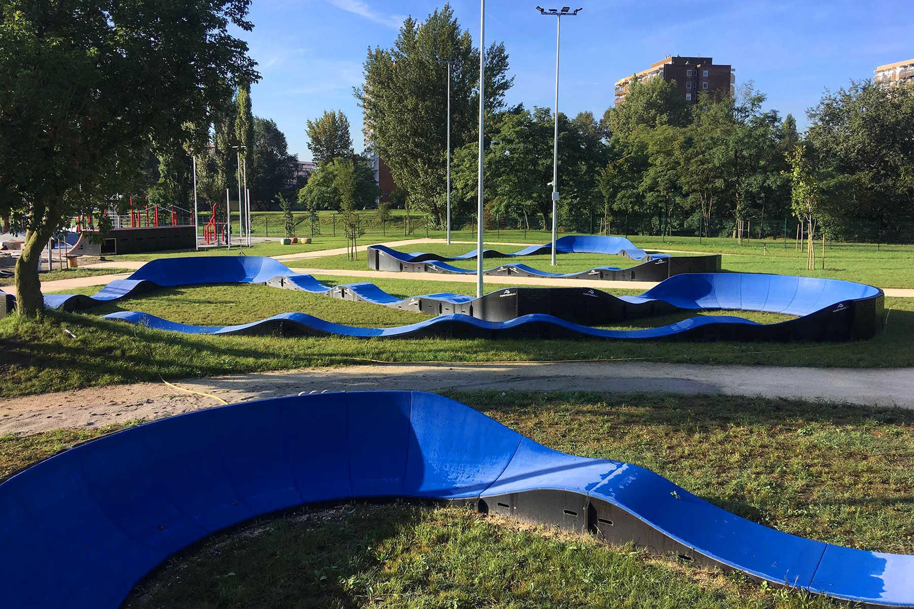 Pumptracks modulares de Urbanplay