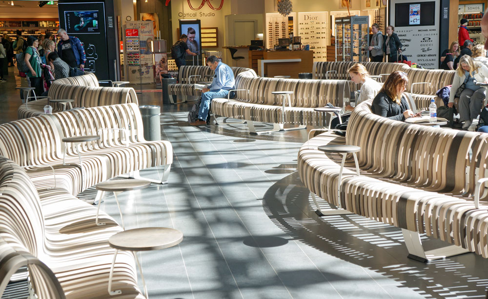 Gallery of Modular Seating in Iceland Airport - 6