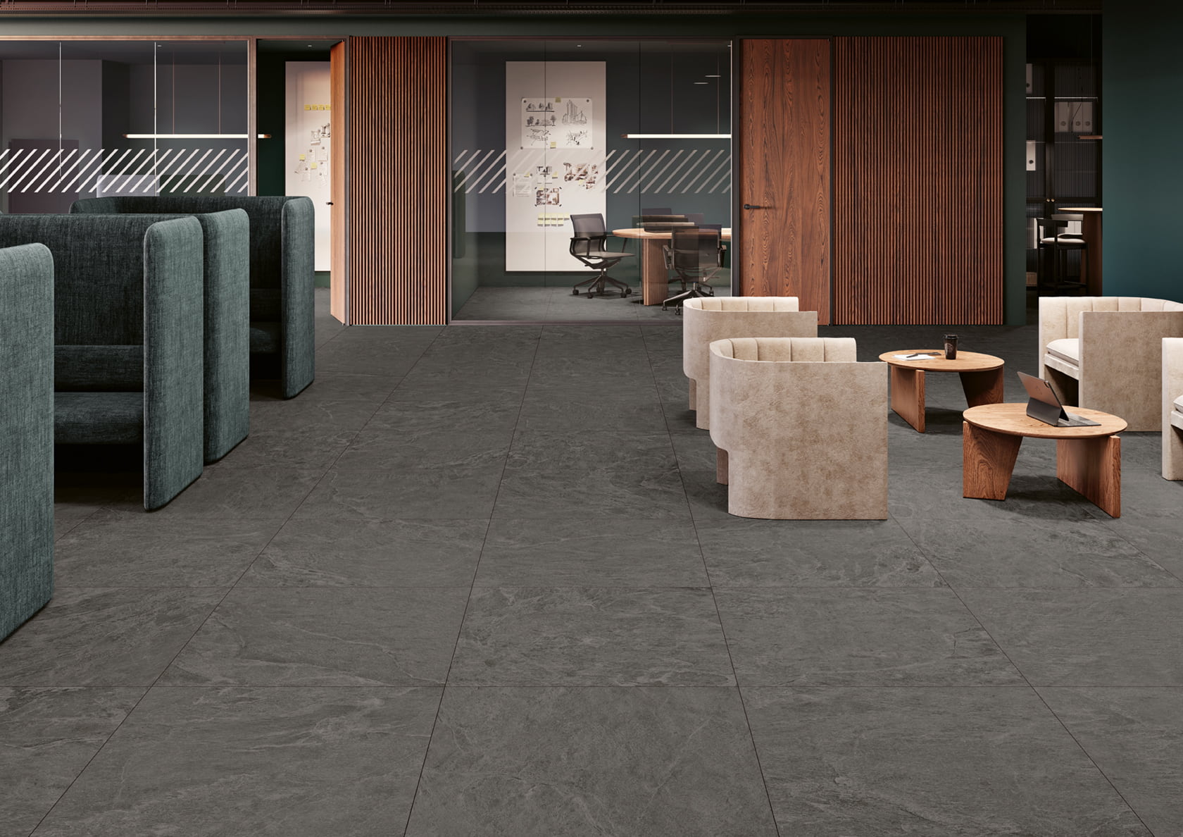 Gallery of Porcelain Stoneware - Thunder - 8