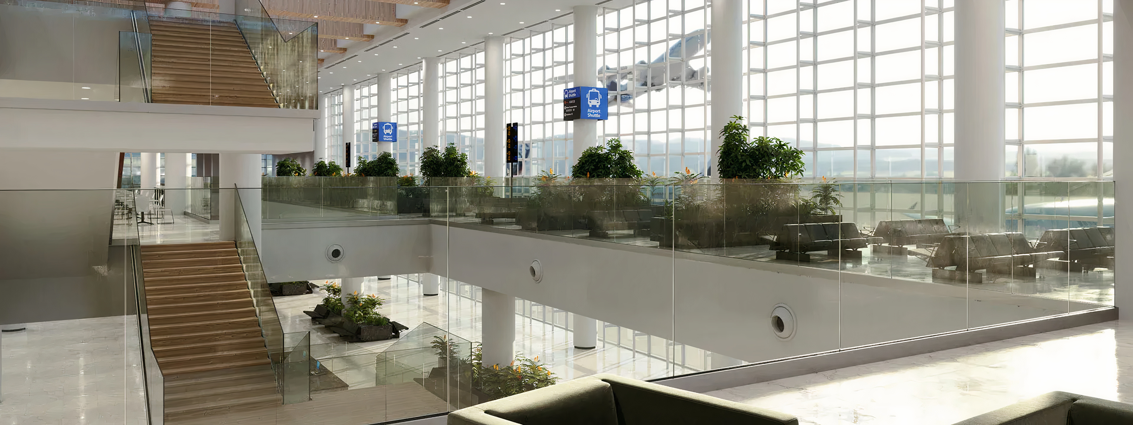 EG Strong Base Shoe For High Rise & Windscreens from Q-railing