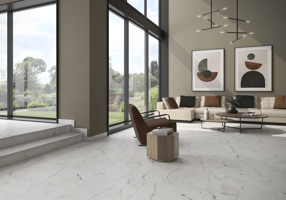 Gallery of Porcelain Tiles - Imitation Marble Flooring - 4
