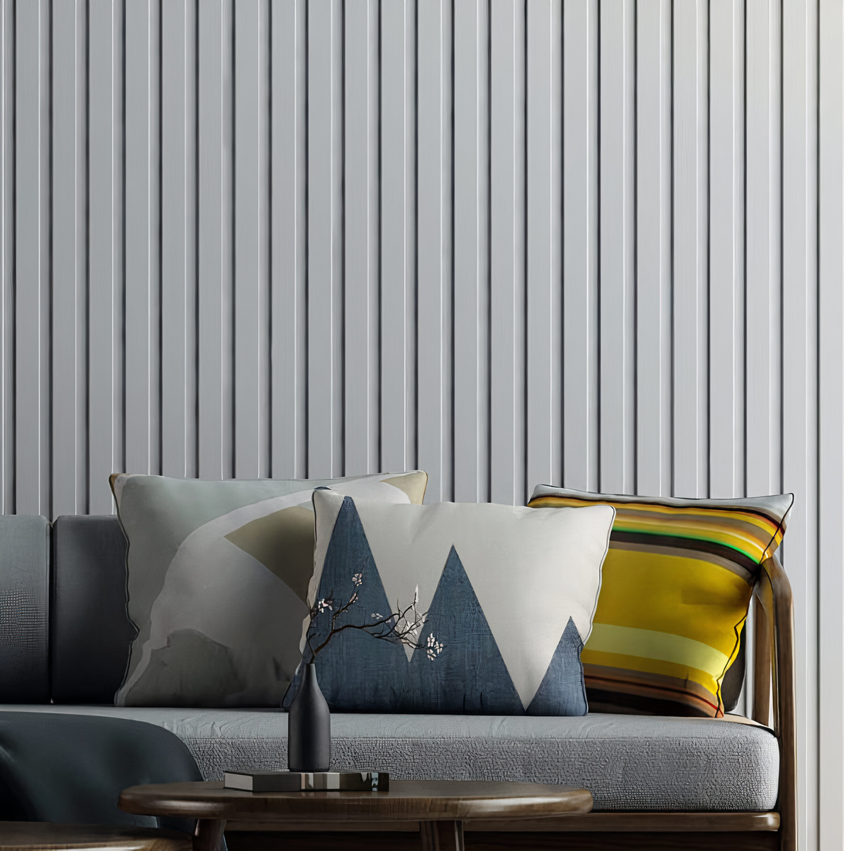 Galeria de Paneles laminados decorativos - New Groove Wall - 6