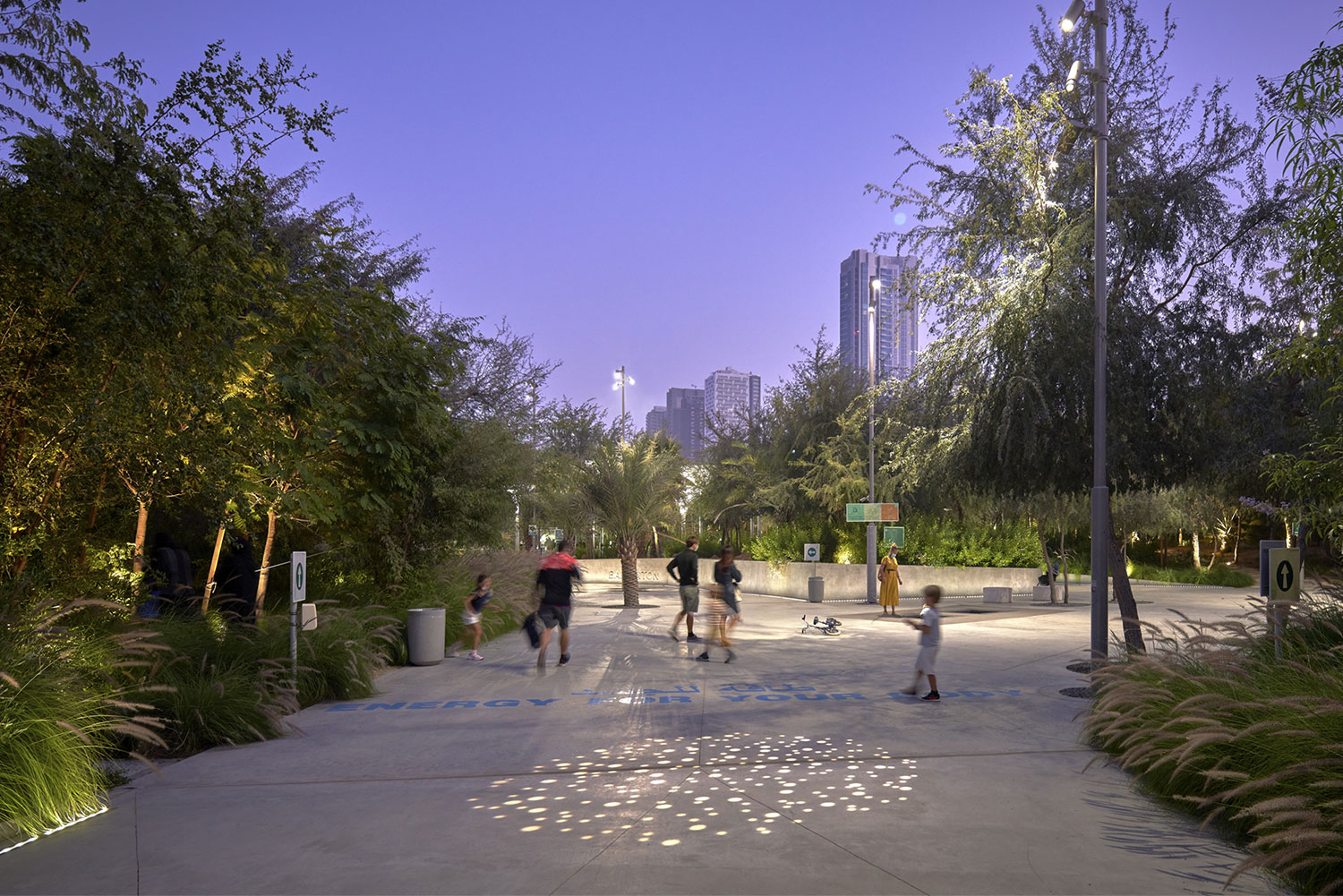Gallery of Public Space and Landscape Lighting at Al Fay Park - 7