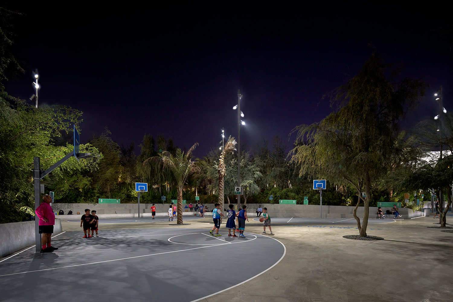 Gallery of Public Space and Landscape Lighting at Al Fay Park - 6