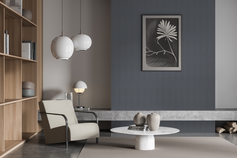 Gallery of Wood Paneling - Fluted Colored Wall Panels - 1